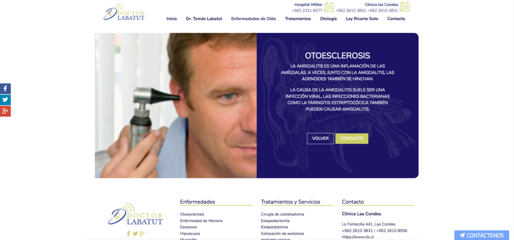Dr. Labatut: Servicios médicos de otorrino | Moltobella